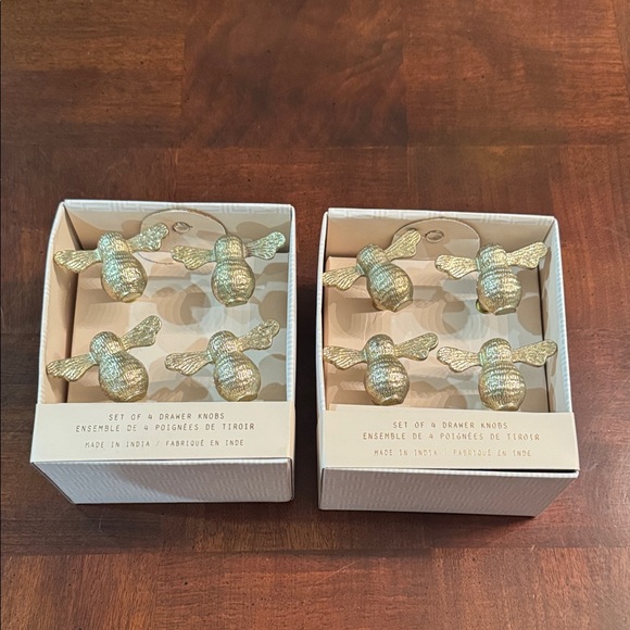 Accents | Bumble Bee Metal Drawer Pulls Handles New Set Of 8 Bees ...